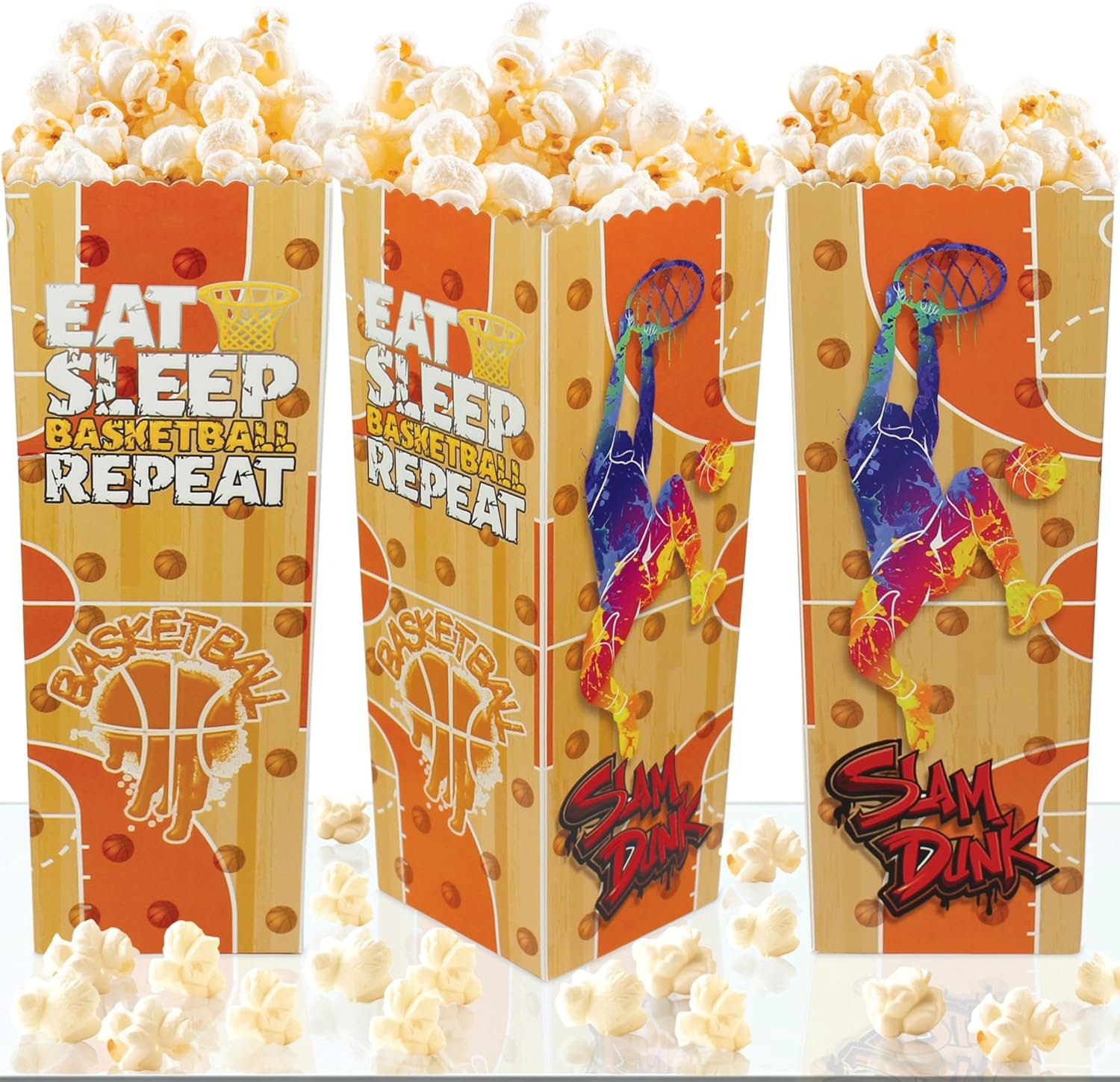 Basketball Popcorn Bowl - Basketball Gift Ideas